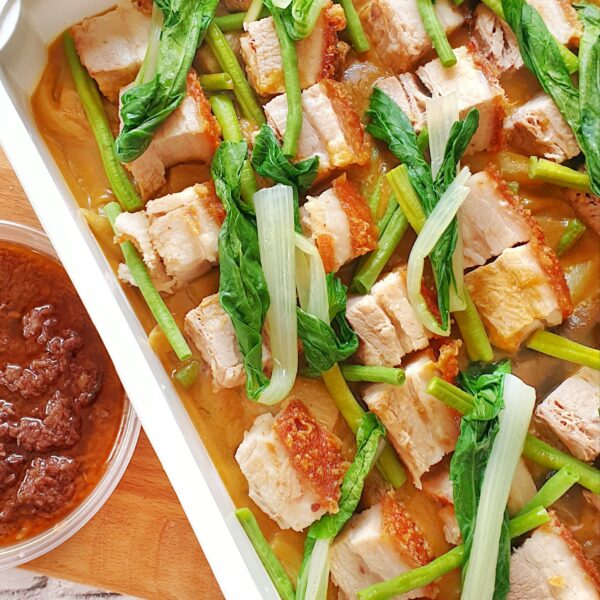 Lechon Kawali Kare Kare – Cebu Food Trays